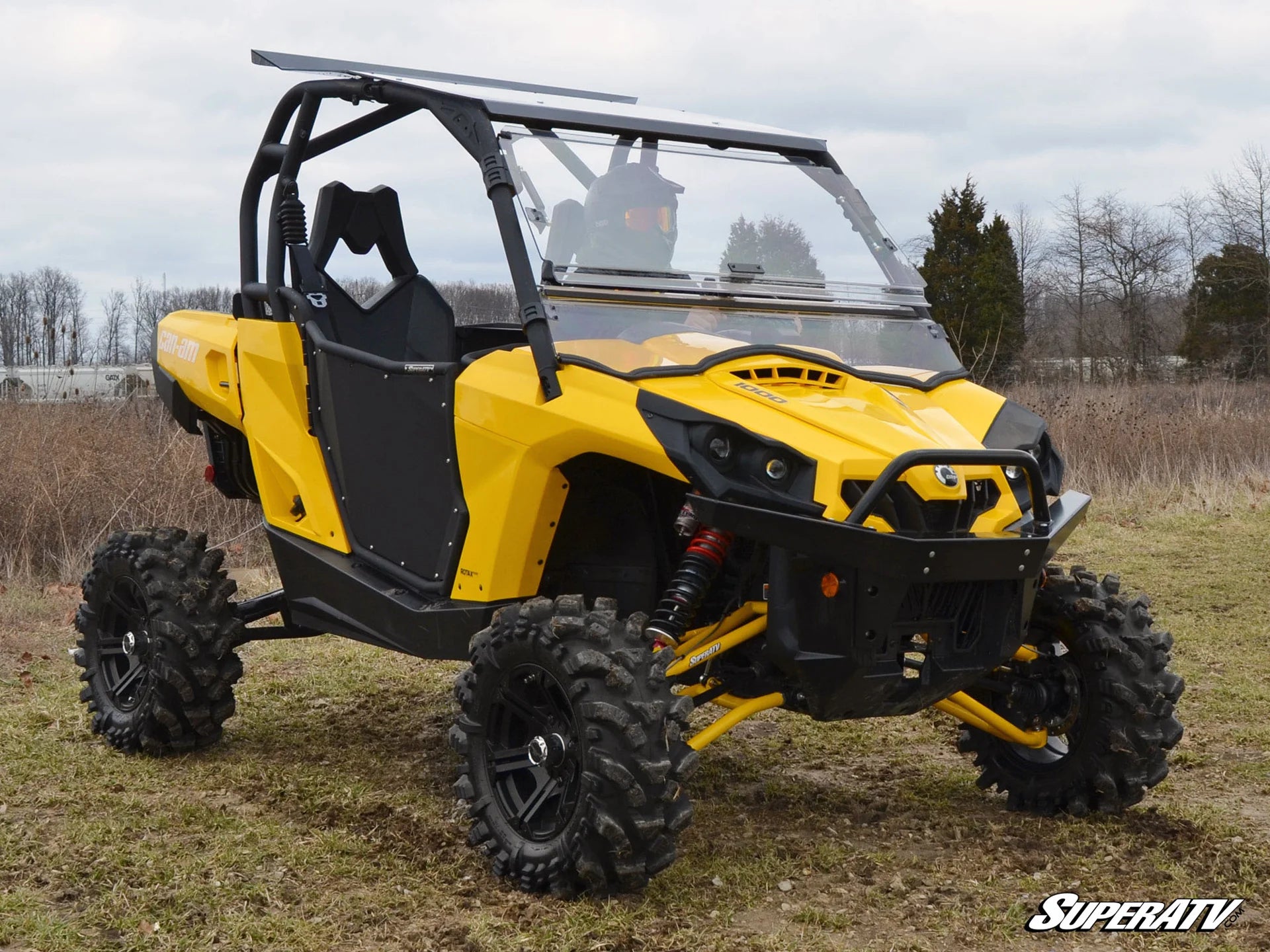 Can-Am Commander Flip Windshield – Full Access UTV