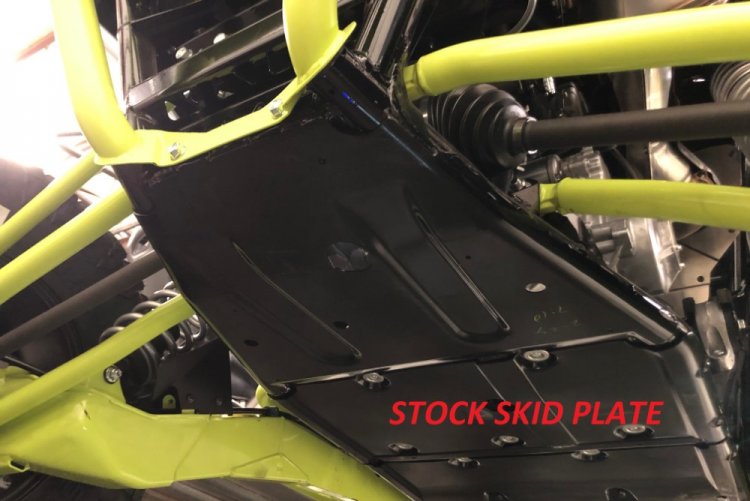 Kawasaki KRX and KRX4 1000 Transmission Skid Plate Full Access UTV