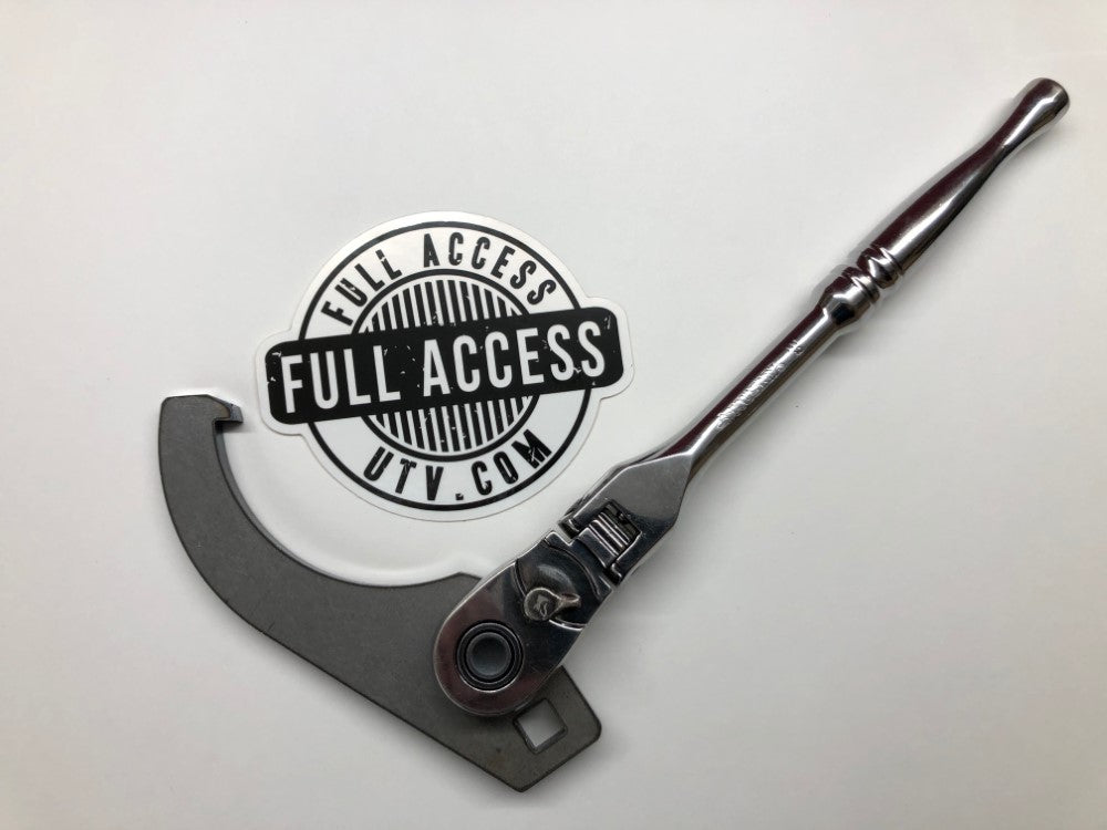 Kawasaki KRX & KRX4 1000 Shock Spring Adjustment Tool – Full Access UTV