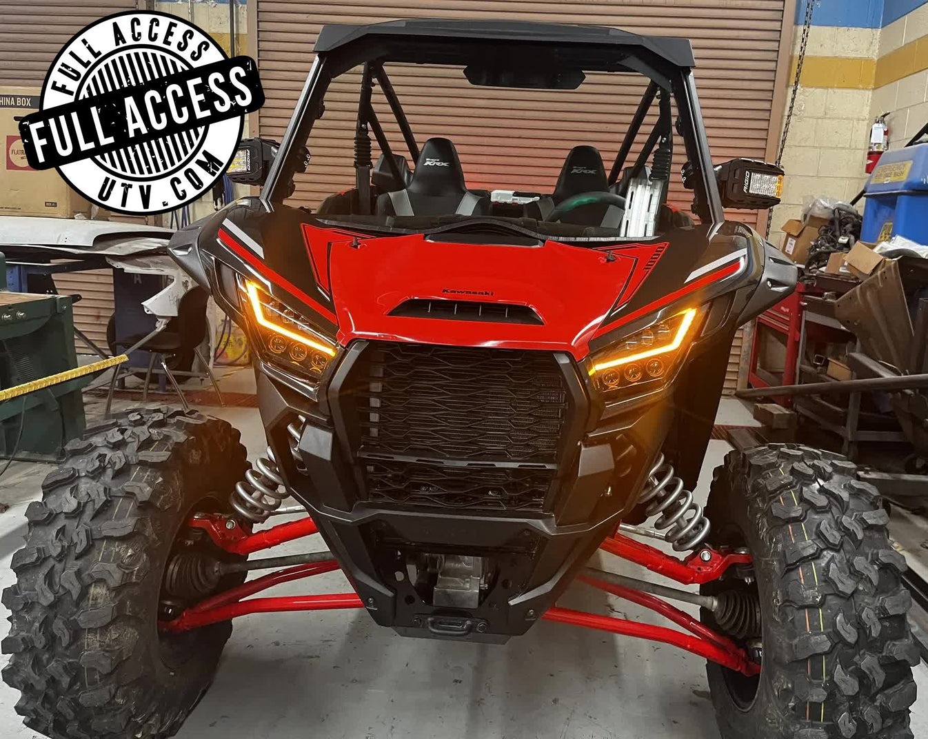 Kawasaki KRX & KRX4 1000 and Ridge Street Legal Kit, Turn Signals, Hor ...