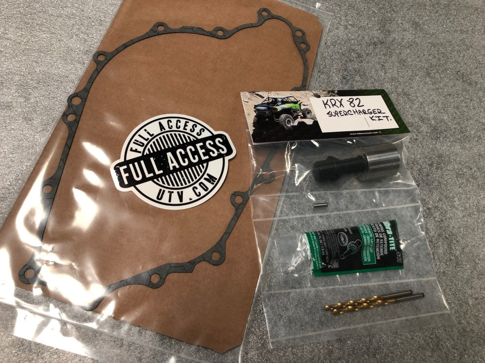 Kraftwerks KRX & KRX4 1000 Supercharger "FIX IT KIT" – Full Access UTV
